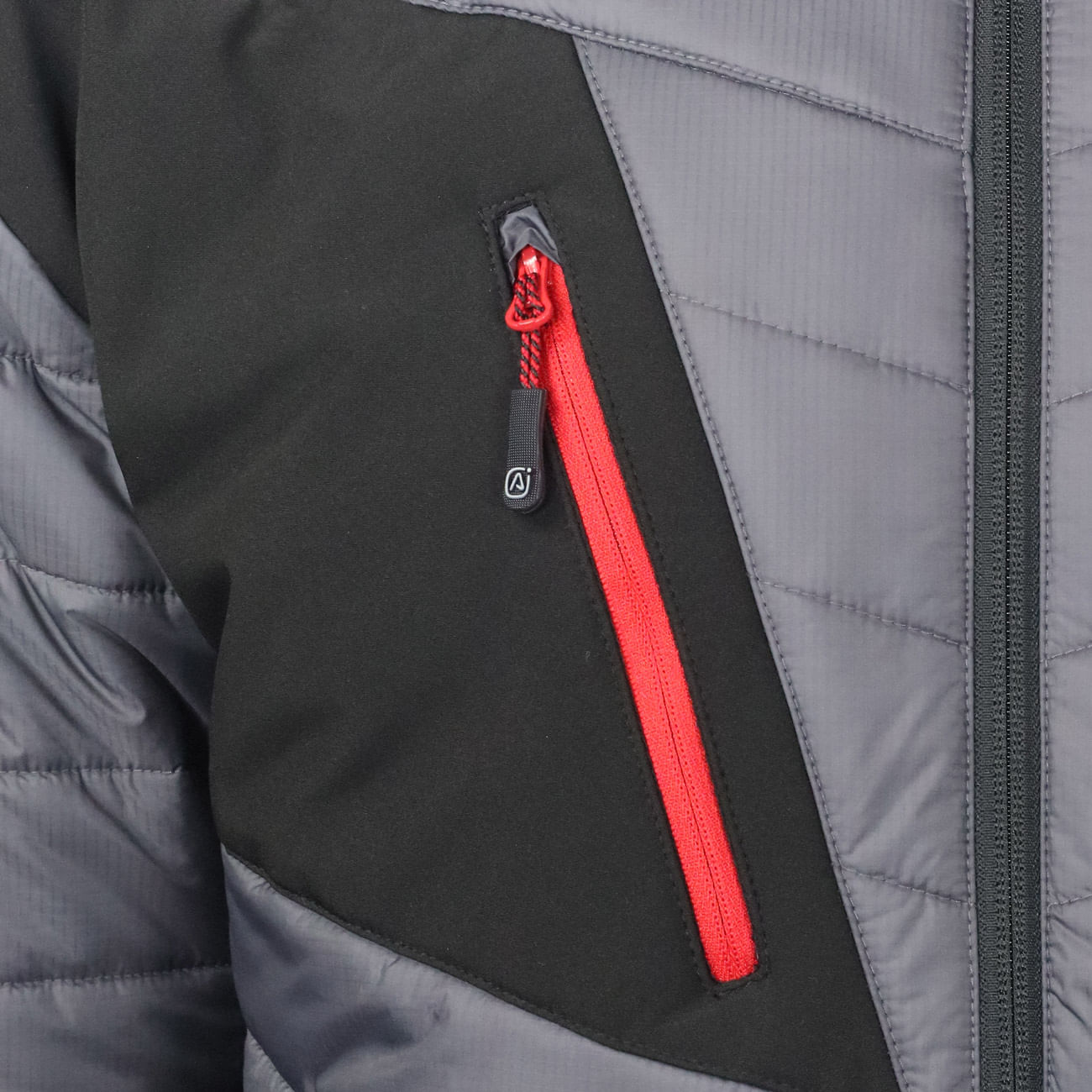 Parka Absolute Zero Thinsulate Hombre Gris/Negro Z-10000